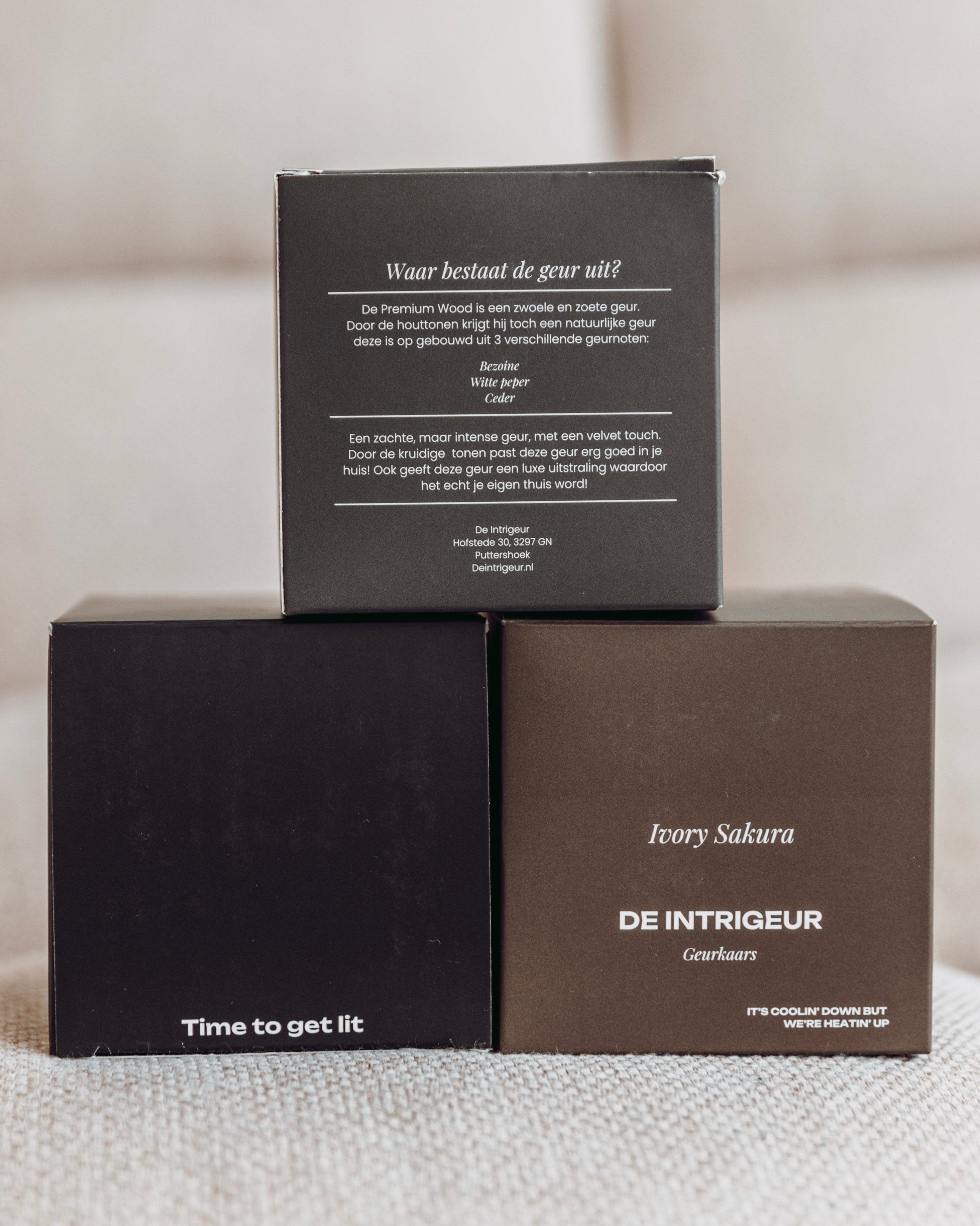 Geurkaars - Subtle sense - 40+ brand uren! – De Intrigeur