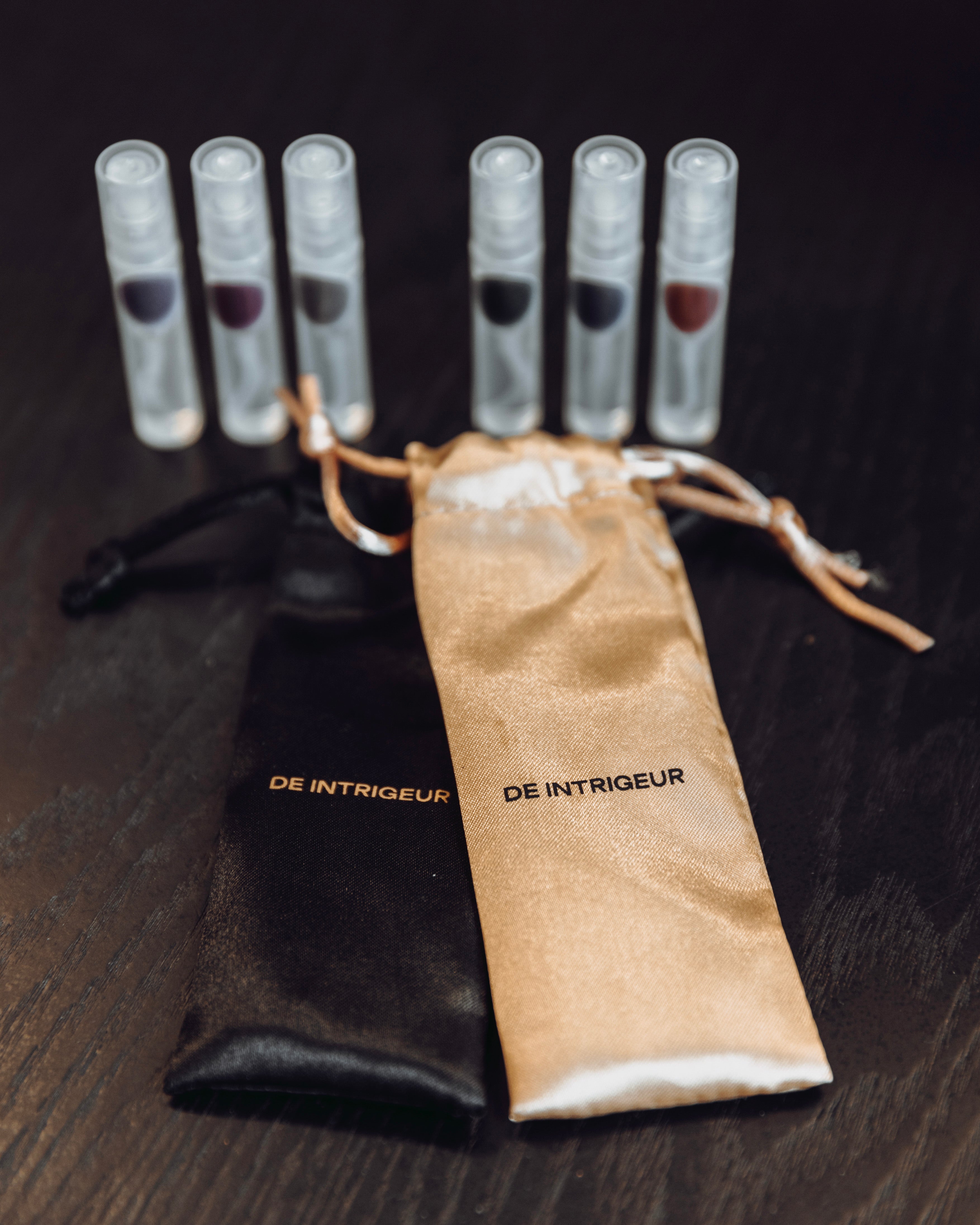 Mini sample set - 6x3ml - Gratis verzending! – De Intrigeur